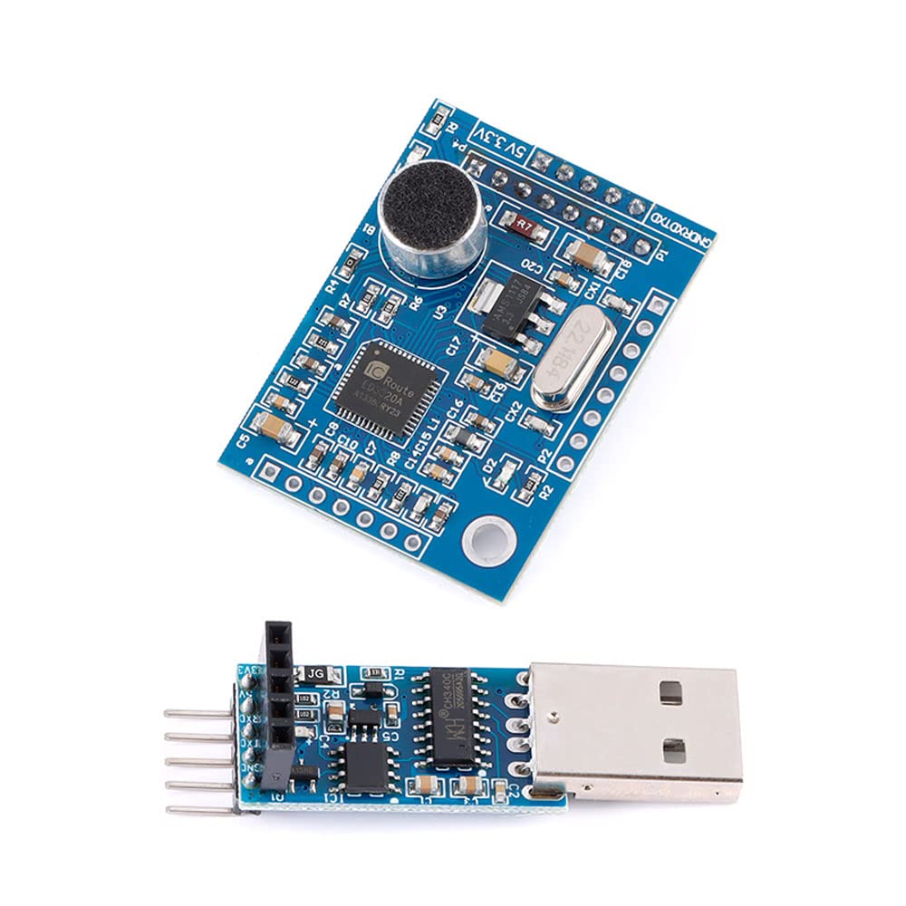 RAKSTORE LD3320A Speech Recognition Module Nonspecific Human Speech Voice Control Module Development Board