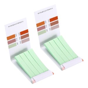 patikil ph test strips 9.0-14, 2 pack 160 indicator papers litmus tester for water food soil alkaline acid testing