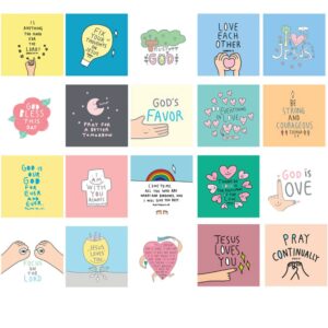 goodnewsdrawing, bible sticker set, bible scripture sticker, christian illustration sticker two sets (total 200ea)