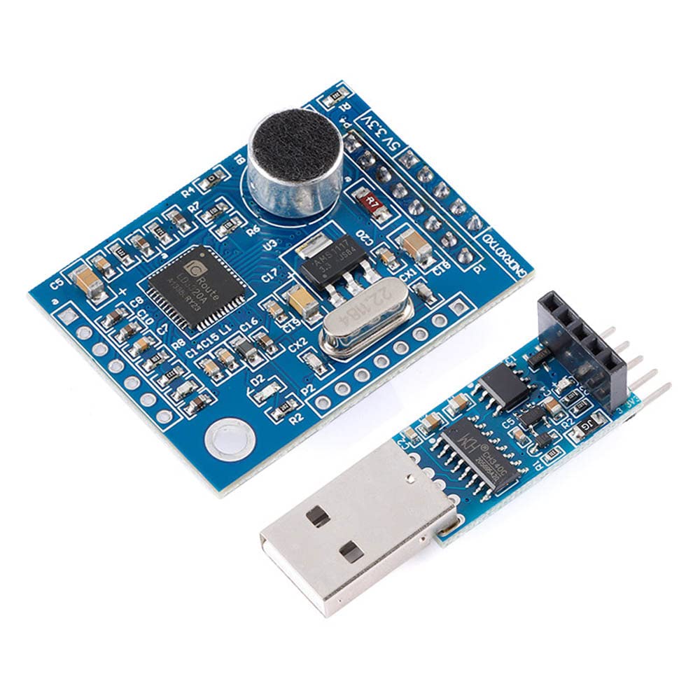 RAKSTORE LD3320A Speech Recognition Module Nonspecific Human Speech Voice Control Module Development Board