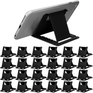 kathfly 36 pcs cell phone stand, tablet stand adjustable, universal foldable multi angle pocket phone stand for desk, compatible with phone 14 13 12 11 pro xs max x 8 6s plus all android smartphones