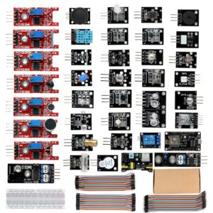 mokunkung 37 in1 sensor kit individually packaged sensors modules starter set for arduino raspberry pi r3 mega2560