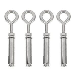 villcase 4pcs stainless steel expansion screw closed stainless expansion closing screw manhole cover net expansion screw stainless screws screw dedicated stainless expansion screw