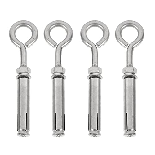 VILLCASE 4pcs Stainless Steel Expansion Screw Closed Stainless Expansion Closing Screw Manhole Cover net Expansion Screw Stainless Screws Screw Dedicated Stainless Expansion Screw