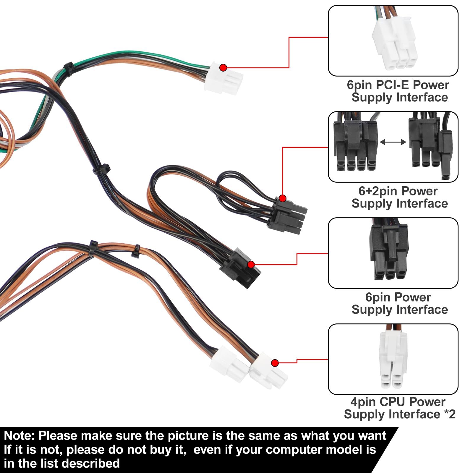 LXun Upgrad D500EPM-00 500W Power Supply Compatible with Dell Optiplex 7080MT 7070MT 7060MT 3050MT 3650 3670 5060 5090 G5-5090 3260 7080 XPS 8940MT 4FWF7 5K7J8 Y7R0X H500EPM-00 H460EBM-00 Power Supply