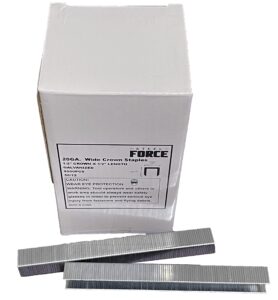 steel force 50/12 (5016c) 20 gauge staples 1/2 inch crown 1/2 inch length 5,000-pack for upholstery, decoration, diy, furniture, doors and windows