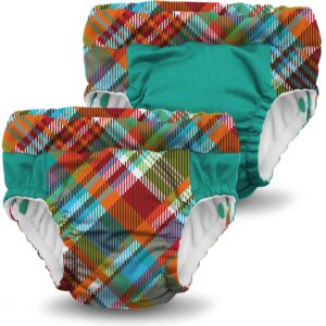 kanga care lil learnerz reusable toilet training pants (large - quinn & peacock)