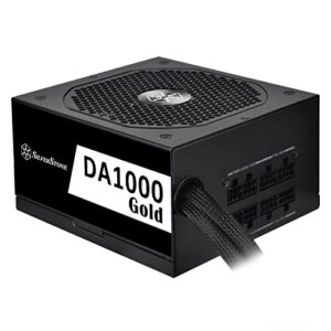 silverstone technology decathlon da1000 gold cybenetics gold 1000w semi-modular atx power supply, sst-da1000-gh