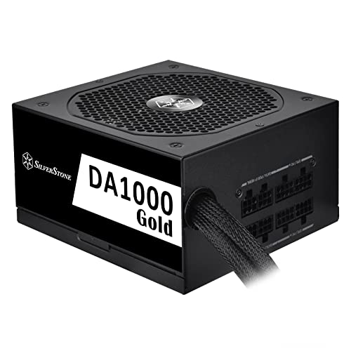 SilverStone Technology Decathlon DA1000 Gold Cybenetics Gold 1000W Semi-Modular ATX Power Supply, SST-DA1000-GH