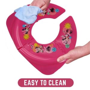 Disney Minnie Mouse "Smile" Folding Potty Seat - Travel Potty Training Seat