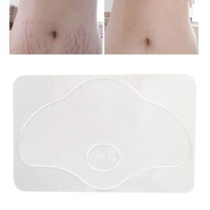 Silicone Belly Patch, Patch Scars Treatment Lift Tighten Skin Stretch Marks Patches Reusable Washable Transparent Skin Care Supplies for Women Removal Skin Care