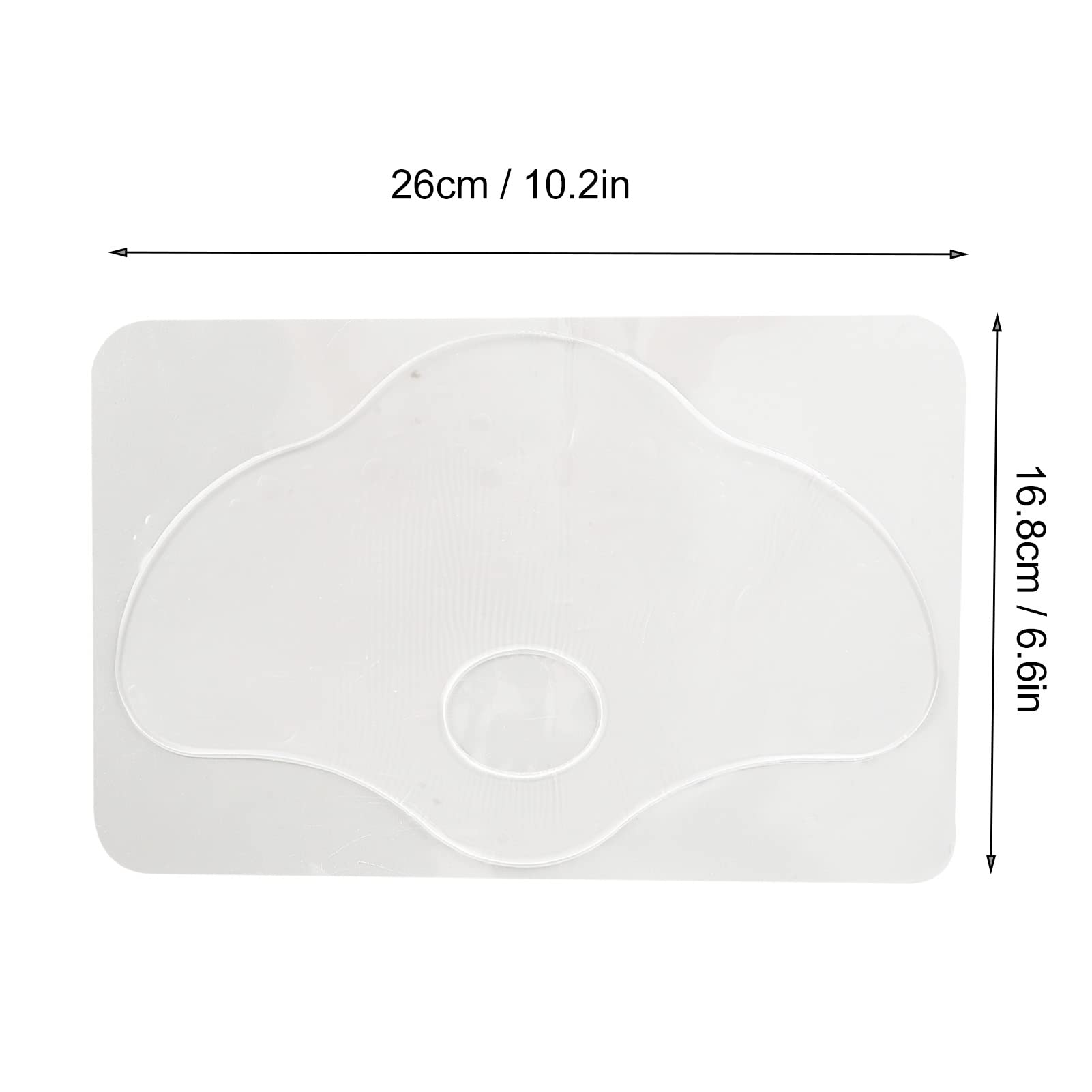 Silicone Belly Patch, Patch Scars Treatment Lift Tighten Skin Stretch Marks Patches Reusable Washable Transparent Skin Care Supplies for Women Removal Skin Care