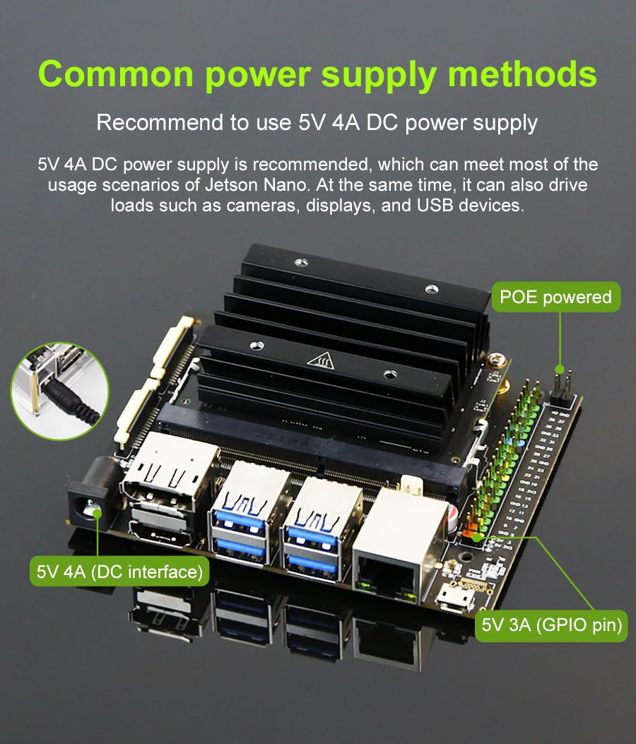 Jetson Nano B01 4GB SUB Development Kit Official Board for AI and Robotics Yahboom Provide ROS Programming Courses