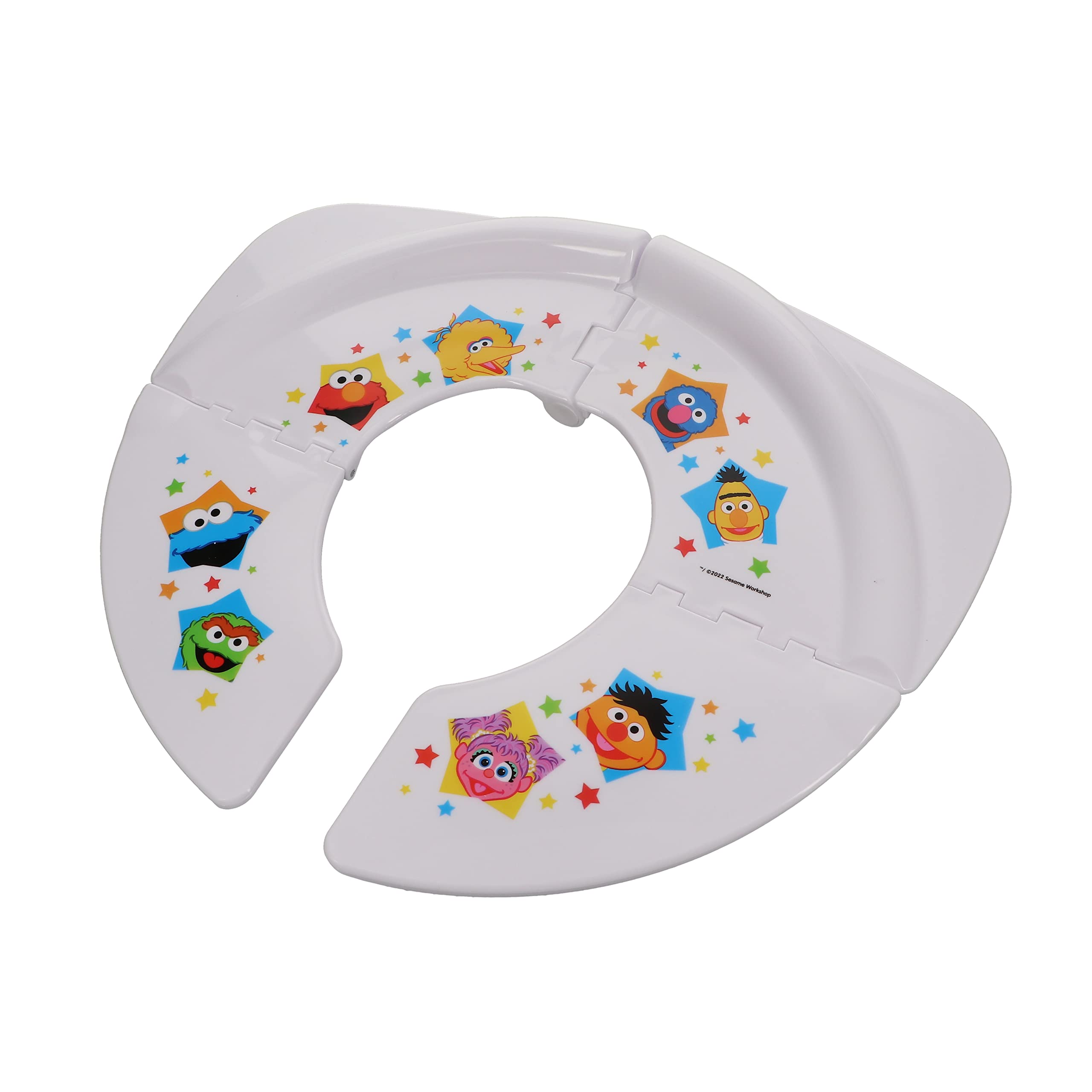 Sesame Street "Sesame Squad" Folding Potty Seat - Travel Potty Training Seat