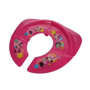 disney minnie mouse "smile" folding potty seat - travel potty training seat