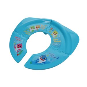 nickelodeon baby shark folding potty seat - travel potty training seat