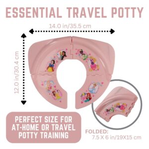 Disney Princess "Loving Life" Folding Potty Seat - Travel Potty Training Seat