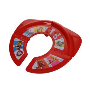 nickelodeon paw patrol "born brave" folding potty seat - travel potty training seat