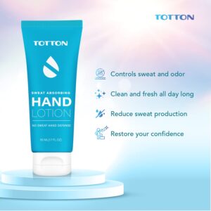 TOTTON Underarm Antiperspirant and Deodorant, Combat Excessive Sweating (Hand)