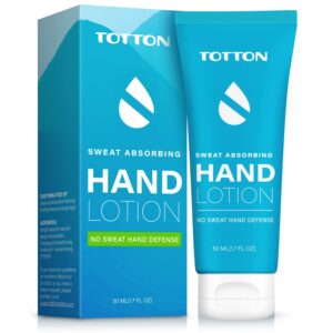 totton underarm antiperspirant and deodorant, combat excessive sweating (hand)