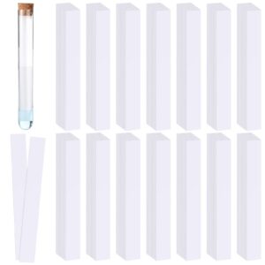 500 pcs 6.3 x 0.79 inches grade 1 chromatography paper strip experiments filter paper laboratory cleaning paper for pigment separation chemistry experiment for laboratory classroom school university