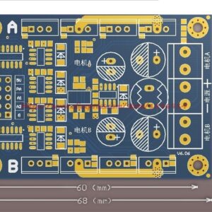 JEMITA DC Motor Drive Module DC Motor Driver 20A/500W high Power Governor Dual