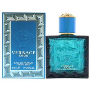 versace eros eau de parfum spray spray for men 1.7 ounce