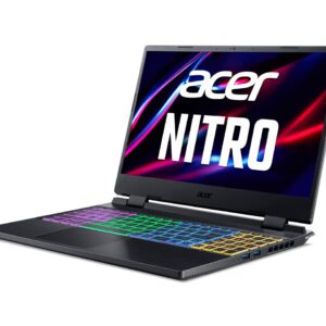 Acer Nitro 5-15.6" 144 Hz IPS - Intel Core i5 12th Gen 12500H (12-Core, 2.50GHz) - NVIDIA GeForce RTX 3060 - Thunderbolt 4 - Windows 11 - Gaming Laptop – w/Mouse Pad (16GB RAM | 512GB PCIe SSD)