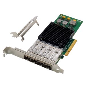 10gb pci-e 3.0 x8 nic network card,quad- sfp+ port, with broadcom bcm57840 controller, pci express ethernet lan adapter support windows server/linux/vmware