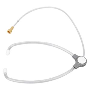 hearing aid stethoscope, compact dual head earphone for sound and noise detection