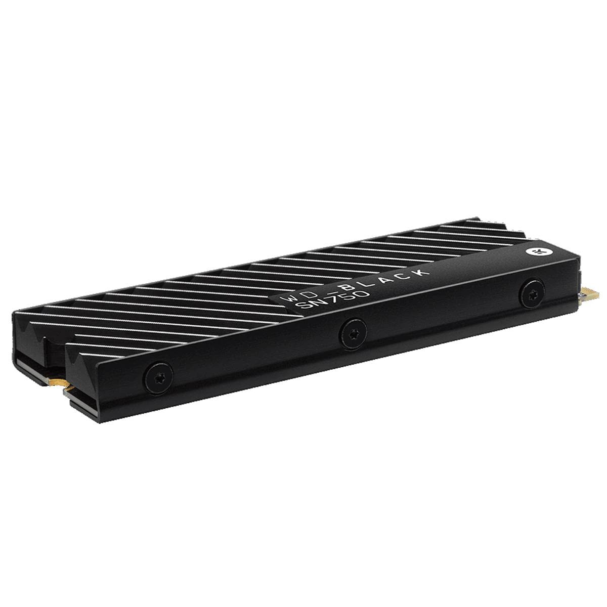 WD_Black SN750 500GB NVMe M.2 Internal Gaming SSD with Heatsink