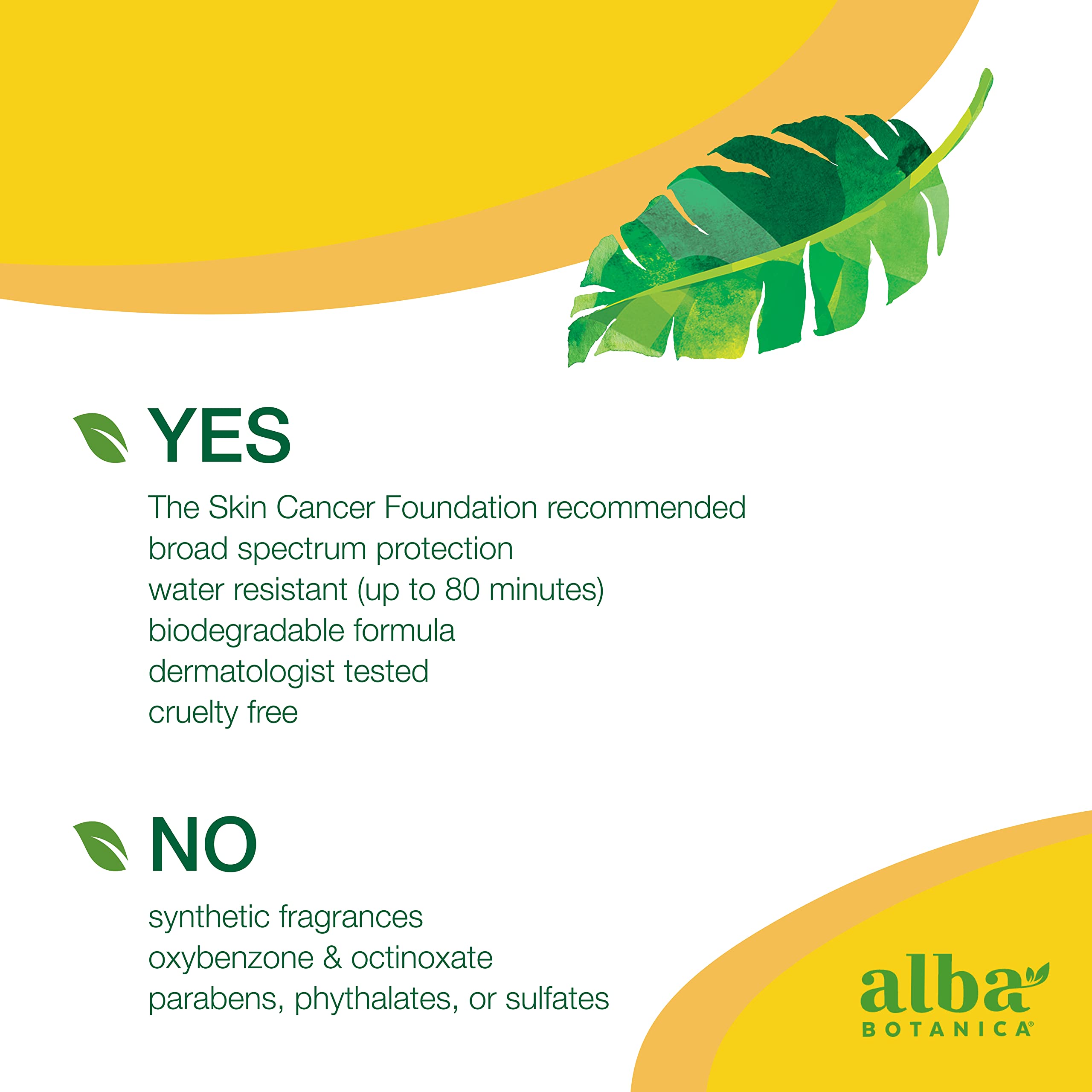 Alba Botanica Sunscreen for Face and Body, Hawaiian Aloe Vera Sunscreen Lotion, Broad Spectrum SPF 15 Sunscreen, Water Resistant and Biodegradable, 3 fl. oz. Bottle