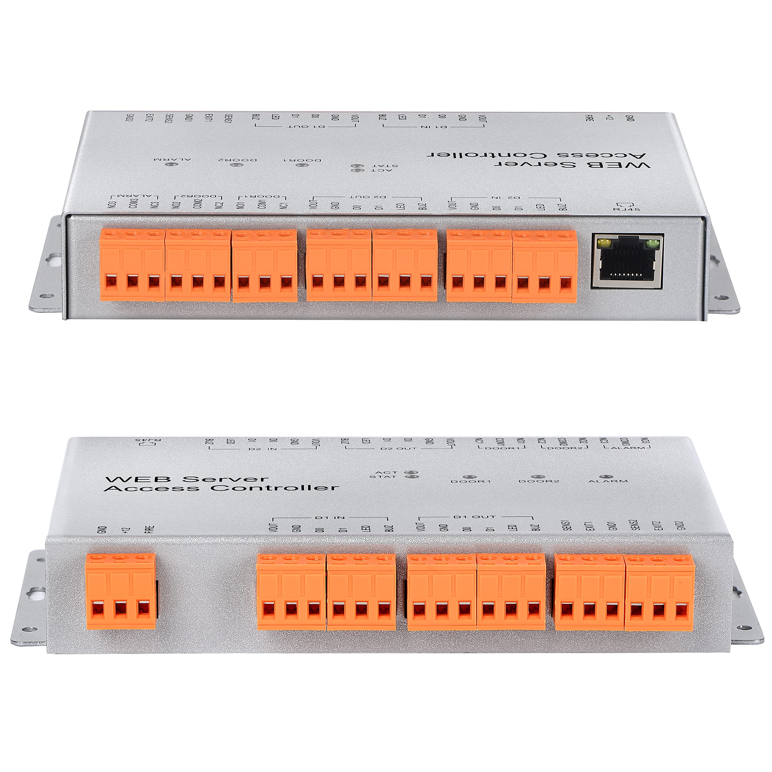 2 Doors Access Control System Core Control Components,Professional Web Server 2 Door Access Control Panel Wiegand Controller (FD-ACN2)