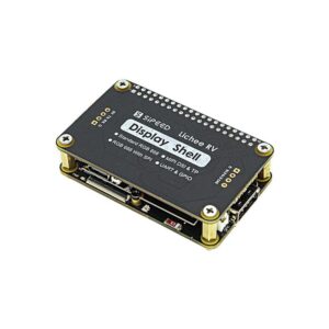 Sipeed RV Dock Allwinner D1 Single Board Computer RISC-V Linux Starter Kit with 16bits 512MB DDR3 RAM Onboard 2.4G WiFi + BT Module Support MIPI, RGB and MCU Running OpenWRT Debian YoC (RTOS)