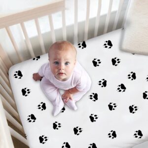 Personalized Crib Bedding Set for Boys, Custom Baby Crib Sets with Name, Wolf Theme Nursery Bedding, 2 Piece Baby Crib Sets, Wolf Pack Baby Plaid Comforter, Crib Fitted Sheet for Baby Boys Girls