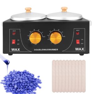 snnplapla wax warmer machine - non-stick heater for hair removal, paraffin facial skin body spa & salon, adjustable temperature set