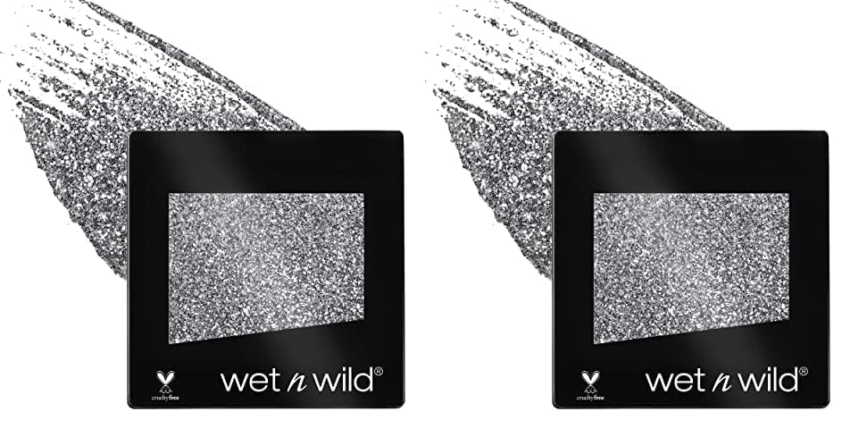 wet n wild Color Icon Glitter Eyeshadow Shimmer Spiked (Pack of 2)