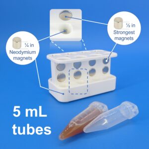 Magnetic Rack for 5 mL centrifuge Tubes