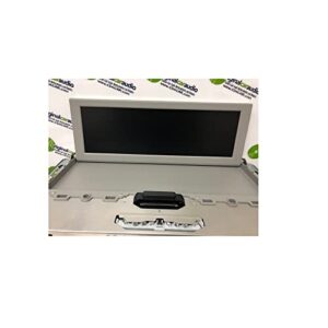 original car audio to231nbu oem rear entertainment widescreen display monitor compatible with/replacement for toyota sienna 2011 - 2014 86680-45090-b0, col, : grey, 594-01304