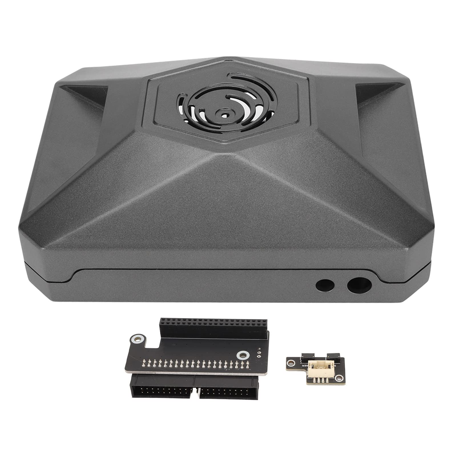 for Jetson Nano's Special Aluminum Alloy Shell, Development Board Case, for Jetson Nano Professional Aluminum Protective Shell with GPIO Adapter Board Grey