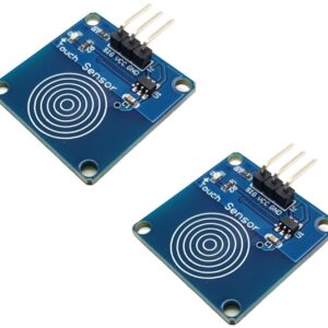 DIYables Touch Sensor Button Switch for Arduino, ESP32, ESP8266, Raspberry Pi, 2 Pieces