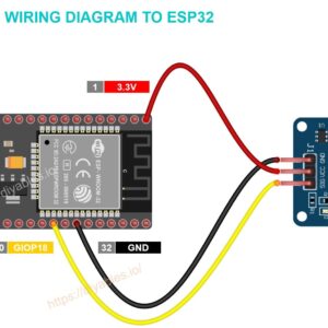 DIYables Touch Sensor Button Switch for Arduino, ESP32, ESP8266, Raspberry Pi, 2 Pieces