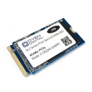 oyen digital 2tb m.2 2242 nvme pcie 3d tlc ssd solid state drive