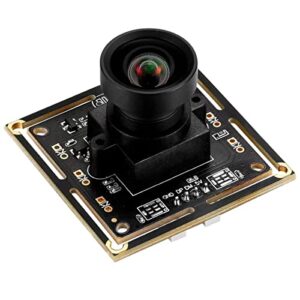 spinel 2mp color global shutter usb camera module og02b10 sensor with 88 degree 3.24mm non-distortion lens, support 1600x1200pixels up to 60fps, uvc compliant, focus adjustable, p/n: uc20mpa_nd