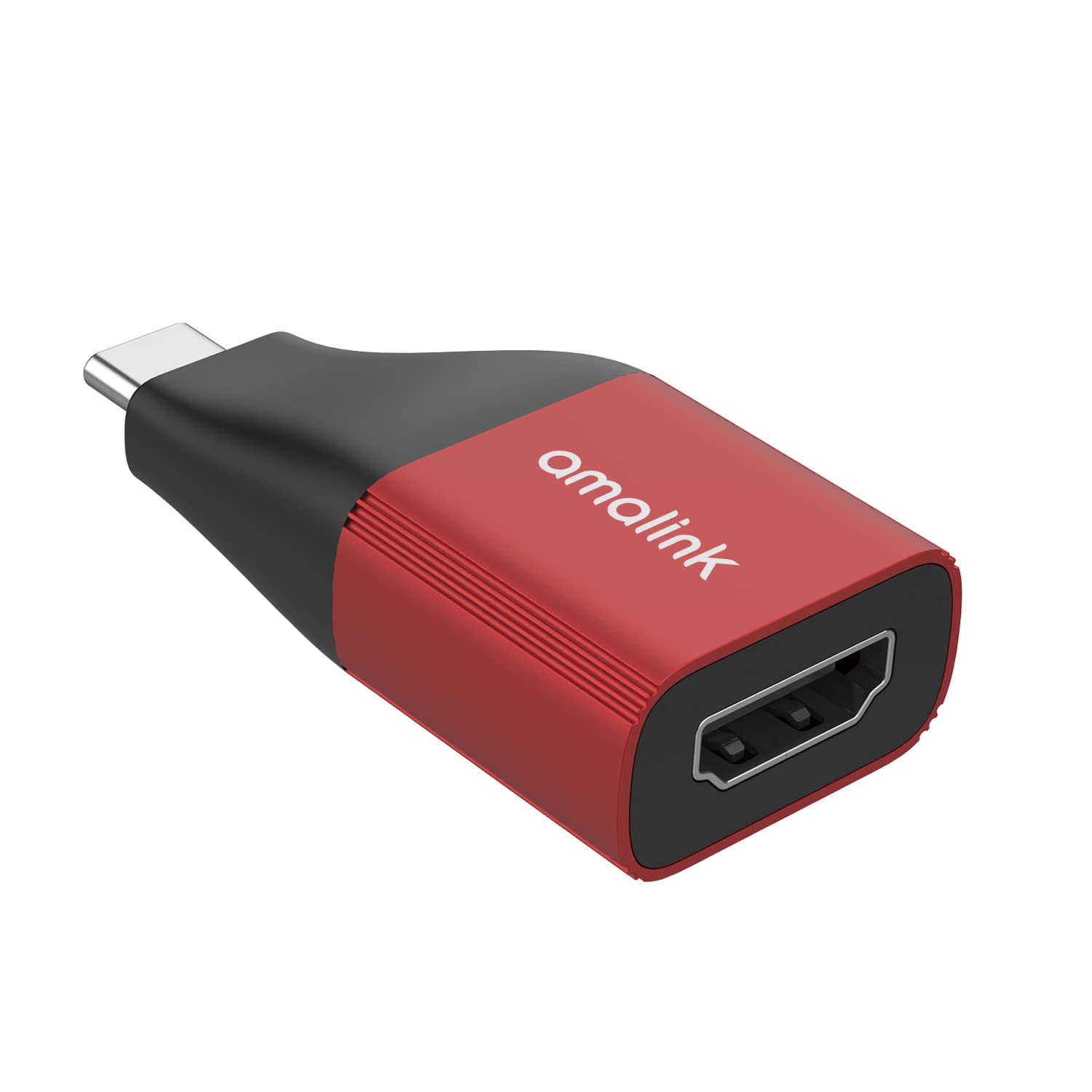 AMALINK USB C to HDMI adpter,4k@60HZfor MacBook Pro, MacBook Air, iPad Pro, Pixelbook, XPS, Galaxy, and More (USB C to HDMI 4K@60HZ) DP Alternative Mode Required