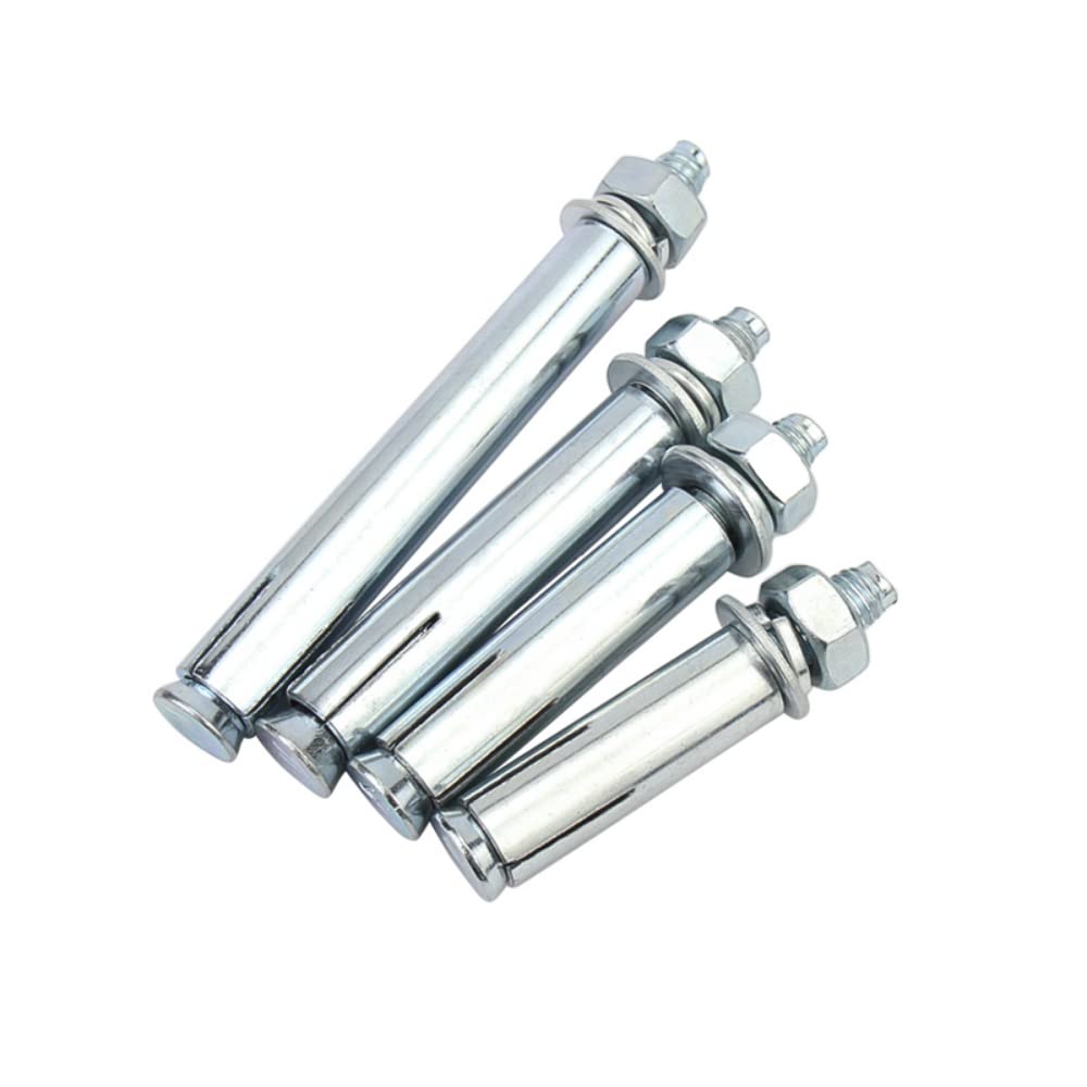 (2PCS) 316 Stainless Steel External Expansion Screws, Suitable for Mechanical Fixed Installation M10x100mm.