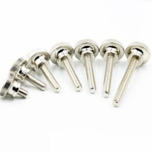 M2 Knurled Thumb Screws Stainless Steel (M2 x 6 mm, 20)