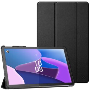 fintie case for lenovo tab p11 pro gen 2 11.2" (tb132fu) 2022, lightweight slim shell stand cover with auto sleep/wake, black