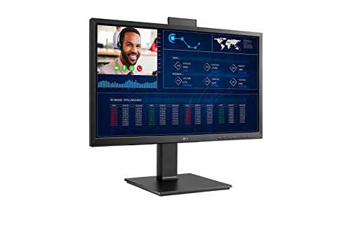 LG 24CQ650N-6N 24" 23.8-inch FHD All-in-One Thin Client with Pop-up Webcam Non OS