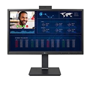 LG 24CQ650N-6N 24" 23.8-inch FHD All-in-One Thin Client with Pop-up Webcam Non OS